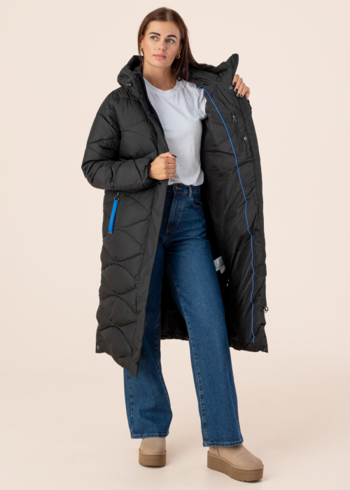 Luhta talvemantel Hyyti, Must | WEEKEND