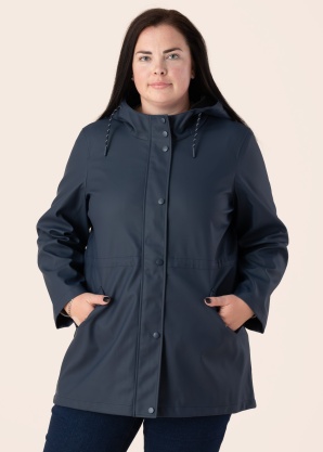 Vero Moda Curve vihmajope Malou, Tumesinine/Navy | WEEKEND