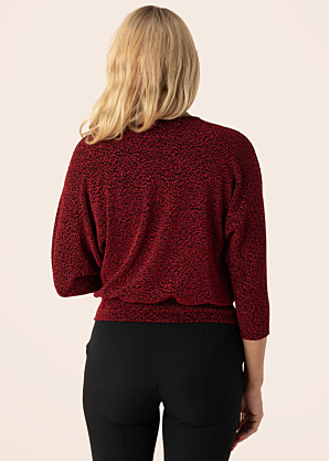 Kairi Vilderson pidulik pluus, Punane, Metallik | WEEKEND