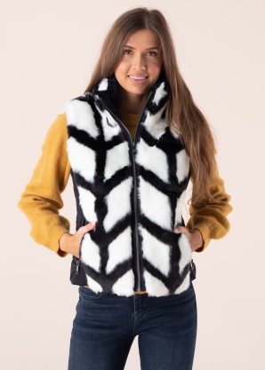 Luhta vest Olostunturi, Must, Valge | WEEKEND