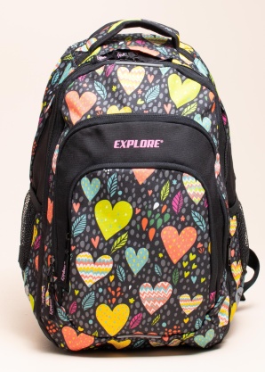 Explore seljakott, Must, Värviline/mustriline | WEEKEND