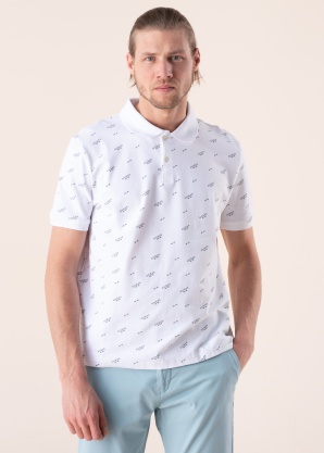 Guess polosärk Corey, Valge | WEEKEND