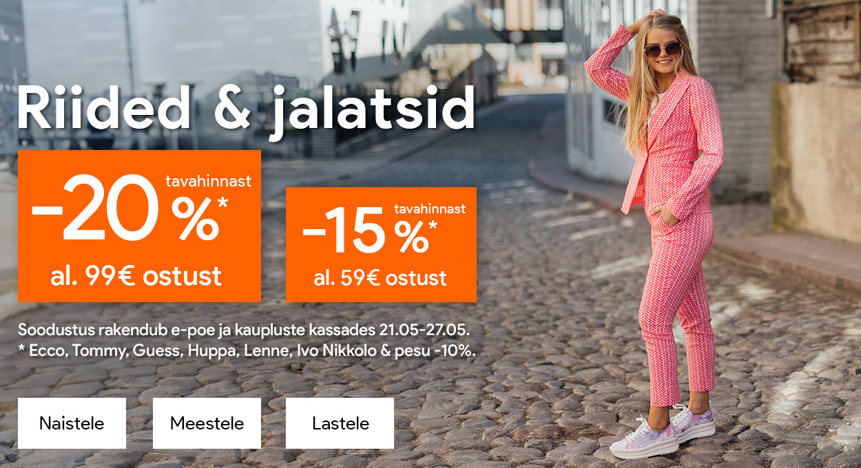 Riided & jalatsid Weekendi e-poest | Weekend.ee